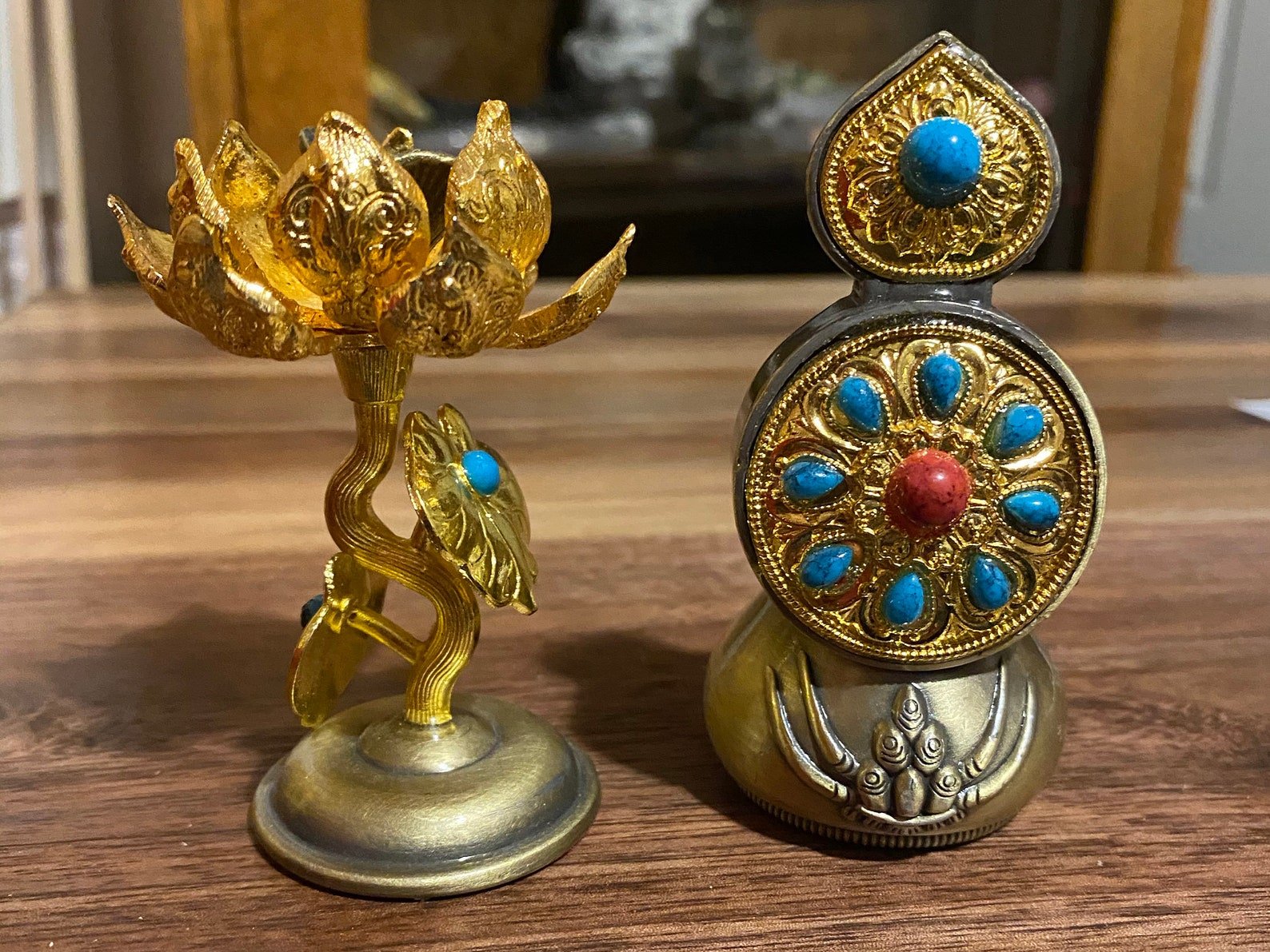 Torma Butter Offering and Lotus Flower Offering • Tibetan Buddhist ...