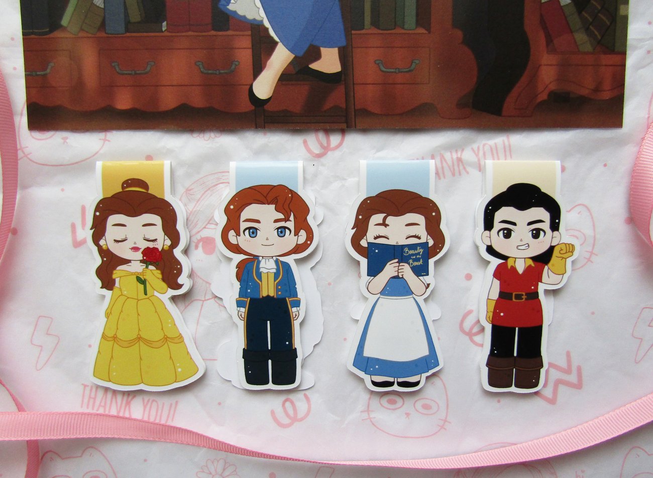BEAUTY AND THE BEAST BOOKMARKS + PRINT | LittleBeth