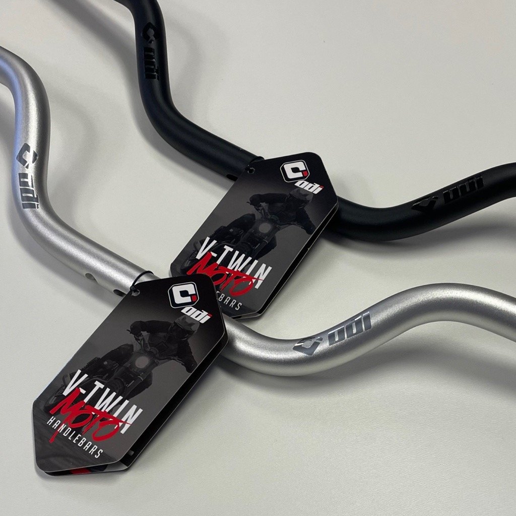 ODI Podium V-Twin Moto Handlebars / Chop Shop Industries Motorcycle ...