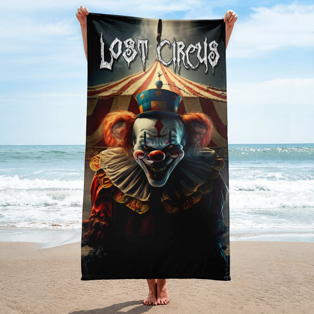 Clown Mascot Towel | Circus Freak Swag