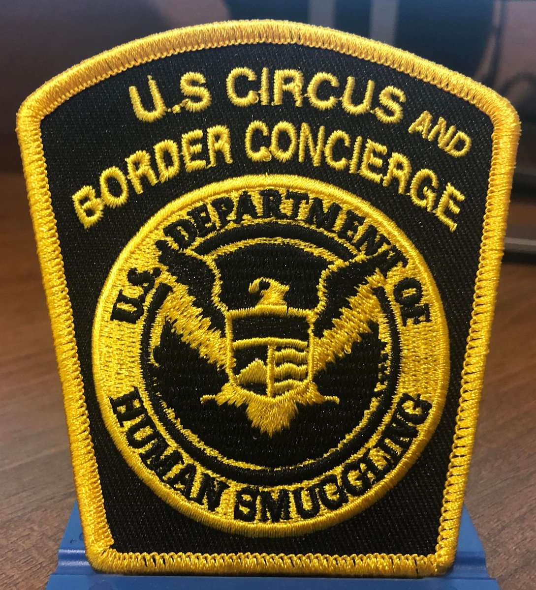 OFFICIAL DHS/CBC UNIFORM PATCH | OLD PATROL HQ / FIERCE 5%