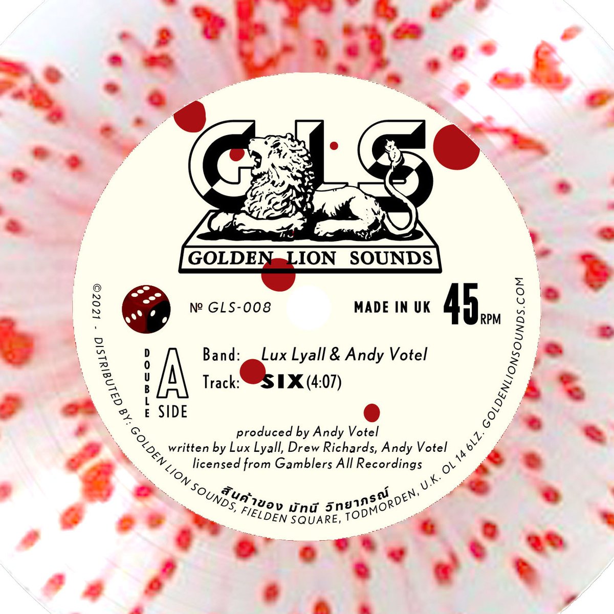 Lux Lyall & Andy Votel x Andrew Liles (GLS008) | Golden Lion Sounds