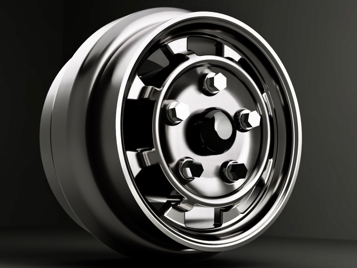 1/64 Scale Steelie Mag wheels 8mm | PNW Diecast Customs