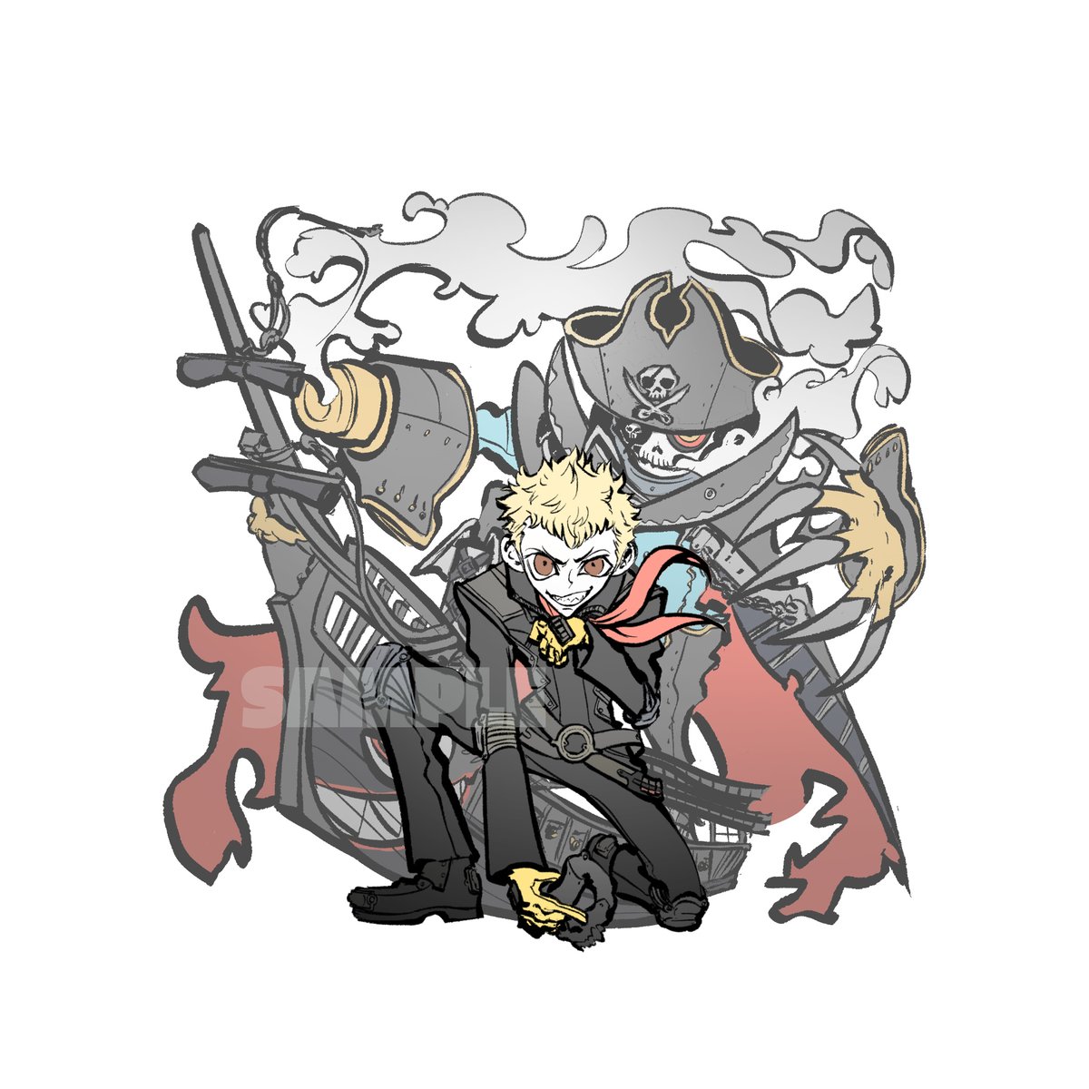 SKULL X CAPTAIN KIDD | RODISHOPPE