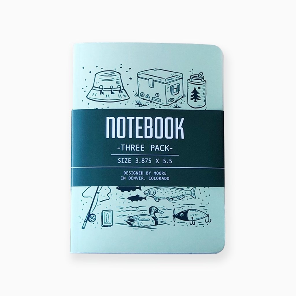 3 Pack Notebook Assortment | Tiny Print Shop