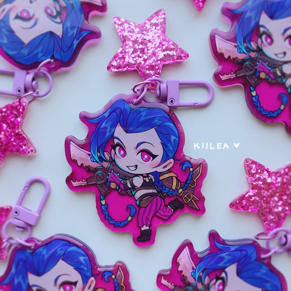 jinx acrylic charm | kiilea