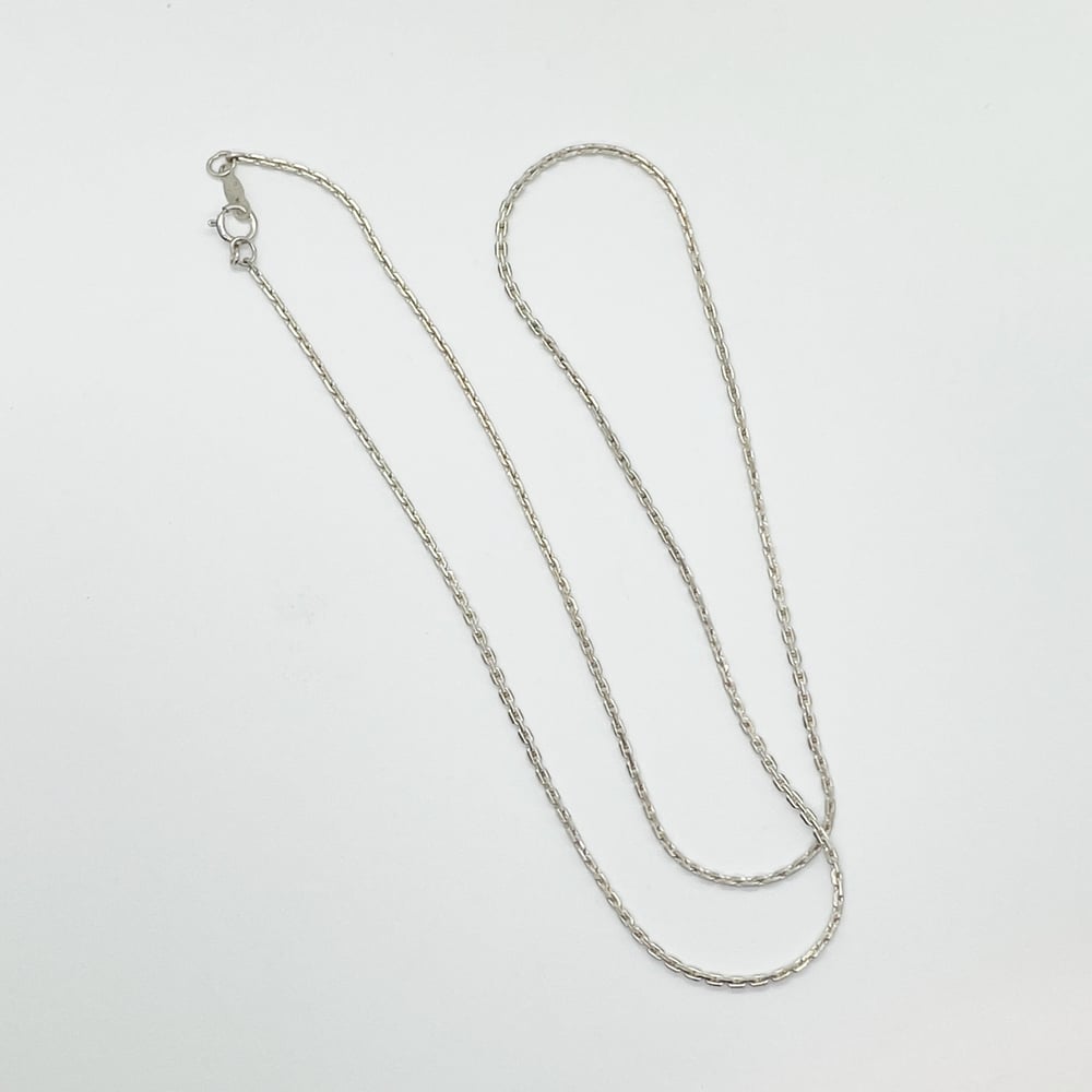 Boston Link Sterling Silver Neck Chain / Moonkissed Gem and Mineral ...