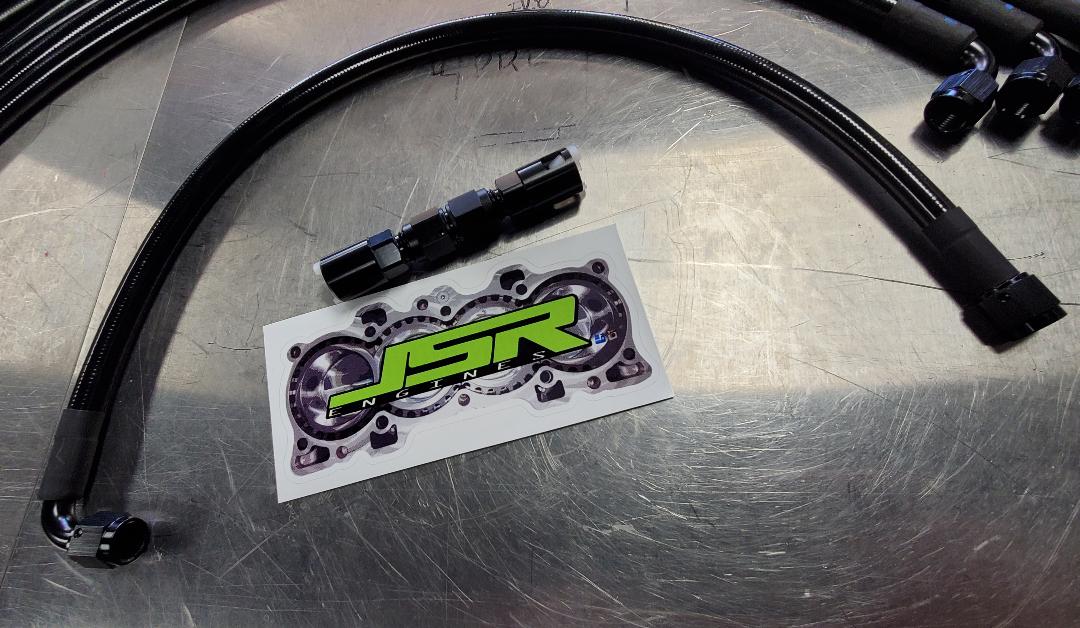 JSR PRL V2 "RHD" Right Hand Drive FK8 PTFE Upgraded Flex Fuel Line ...