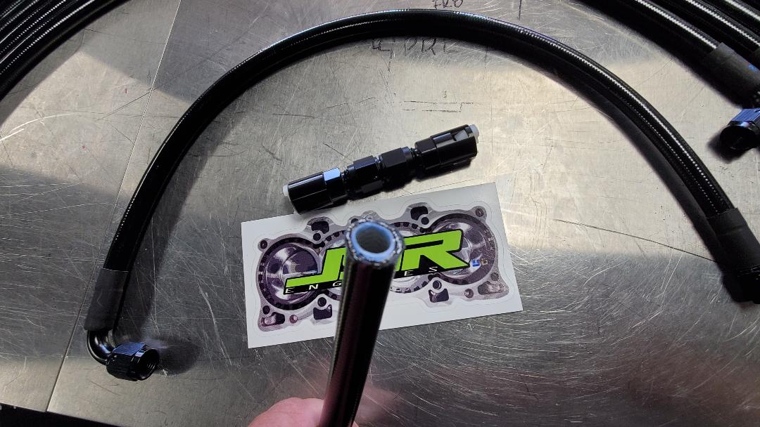 JSR PRL V2 "RHD" Right Hand Drive FK8 PTFE Upgraded Flex Fuel Line ...