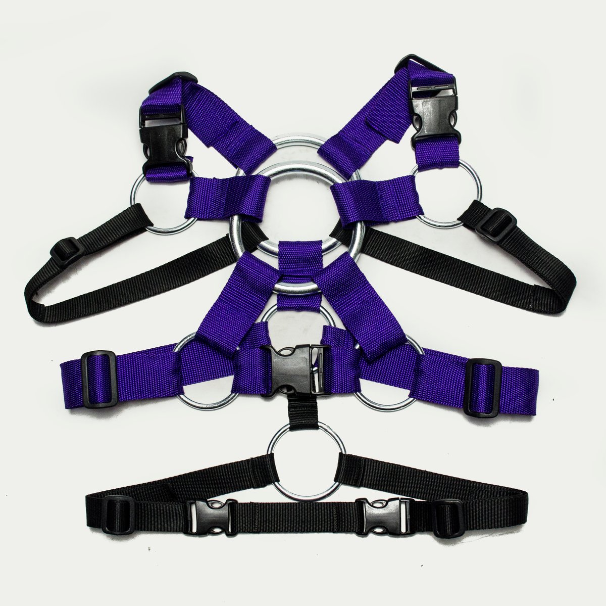 TACTICAL HARNESS MX_01 / PURPLE_BLACK/ | ALBINOHECTOR