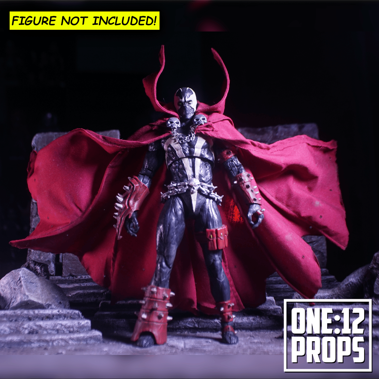 Custom Wired Cape for Mcfarlane Spawn | one12props
