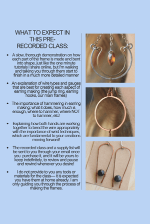 Pre-Recorded Beginner Friendly Frame Making Class | creationsthatrock
