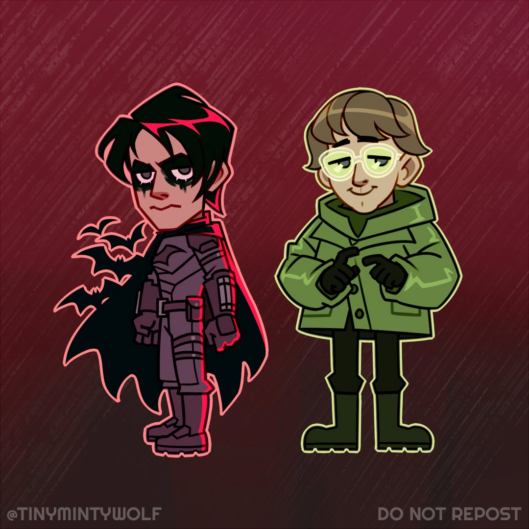 The Batman charms | Tinymintywolf