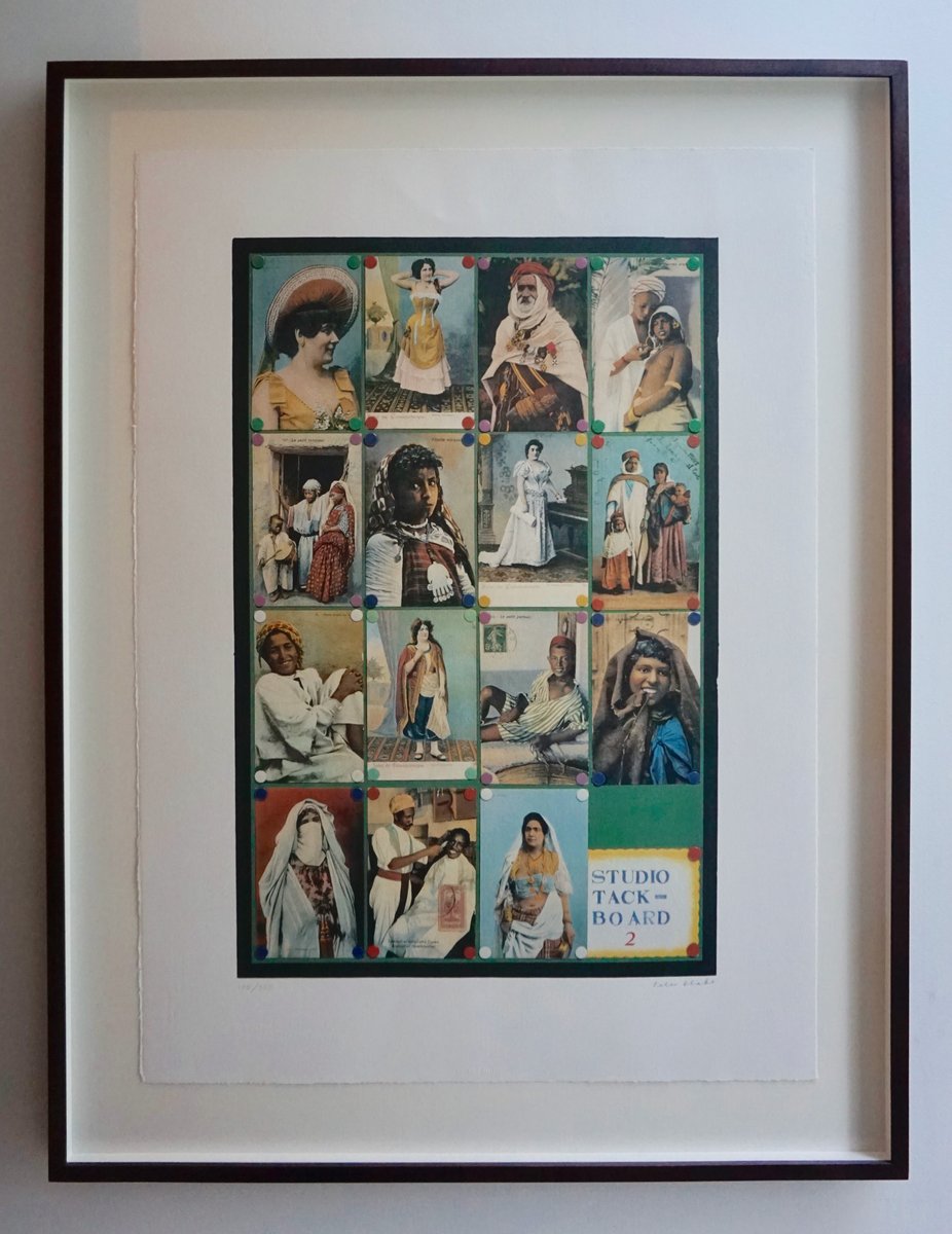 peter blake / studio tack-board 2 / 30/110 | twentieth century prints