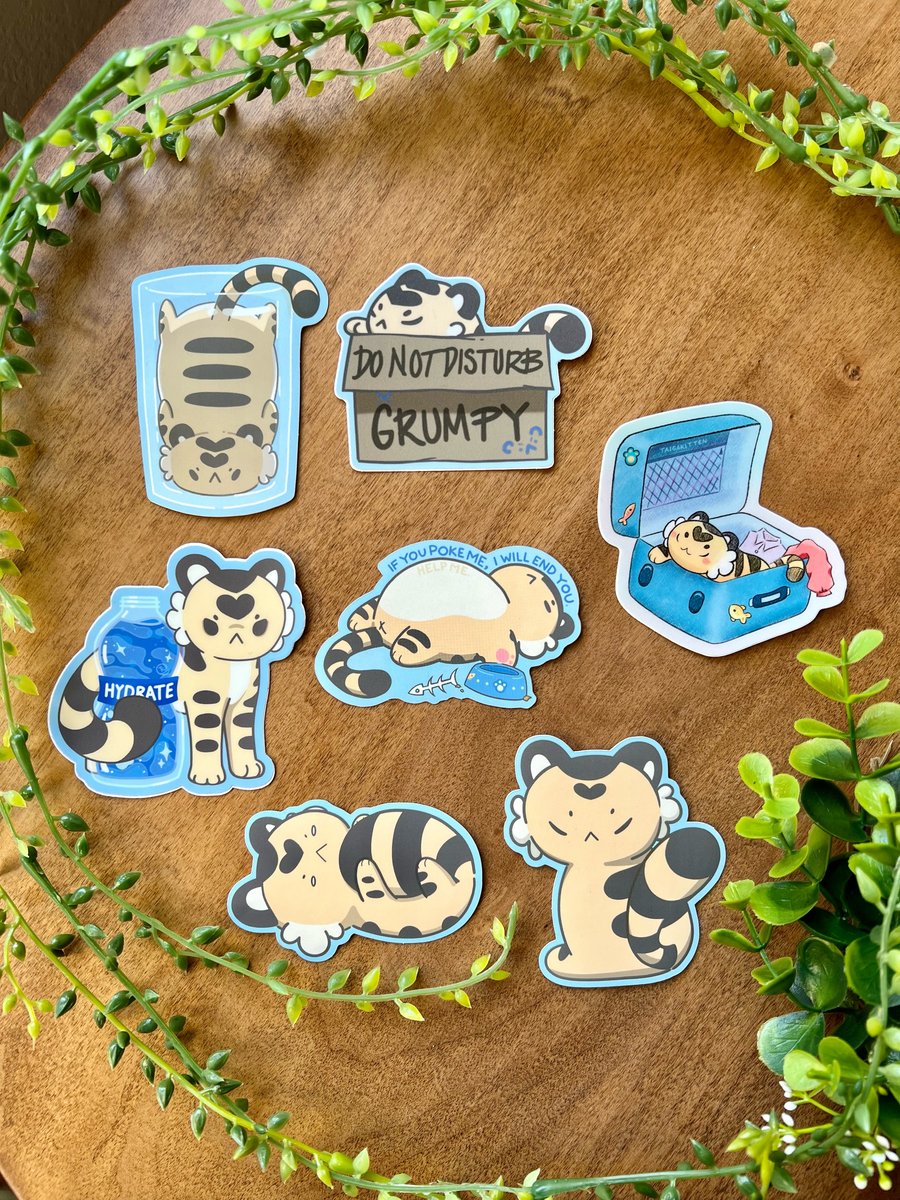 Classic Taiga Stickers | Taigakitten