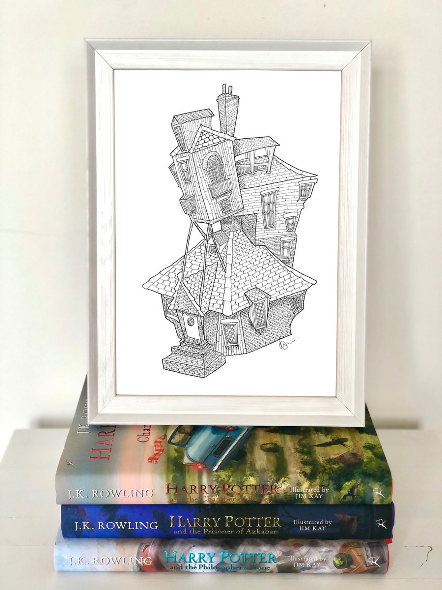 The Burrow illustration print | Draw My Door