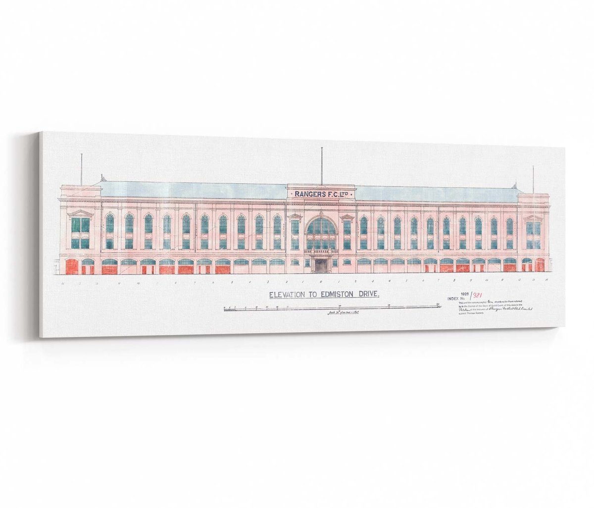 Shop for Rangers Fans | Wall Prints | Christmas Cards — Rangers - Ibrox ...