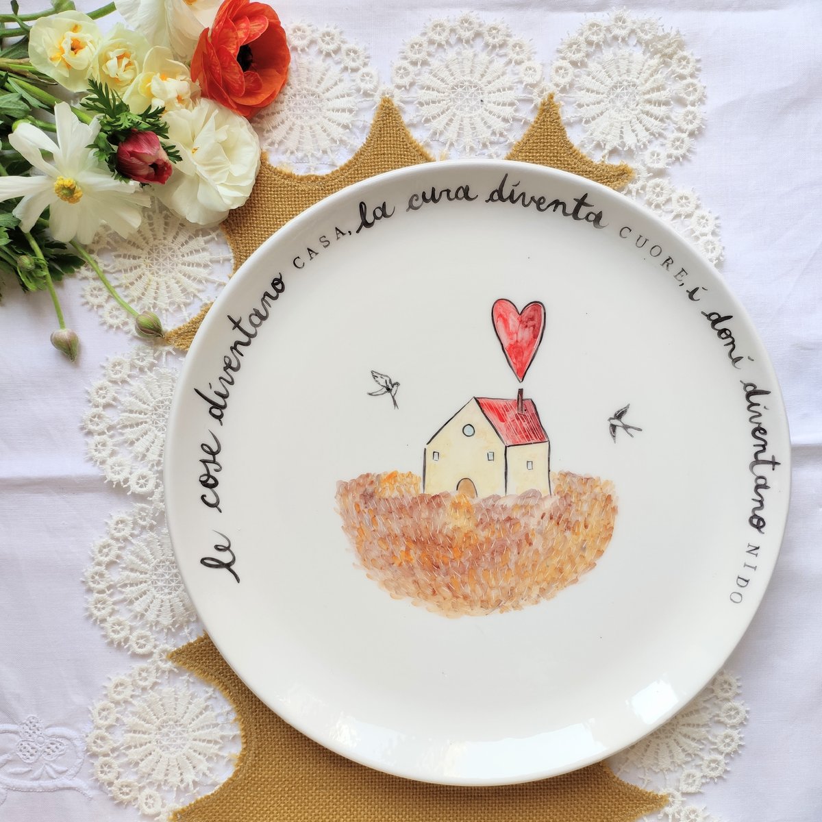 PIATTO - LE COSE DIVENTANO CASA, LA CURA DIVENTA CUORE, I DONI ... PIATTO - LE COSE DIVENTANO CASA, LA CURA DIVENTA CUORE, I DONI ...