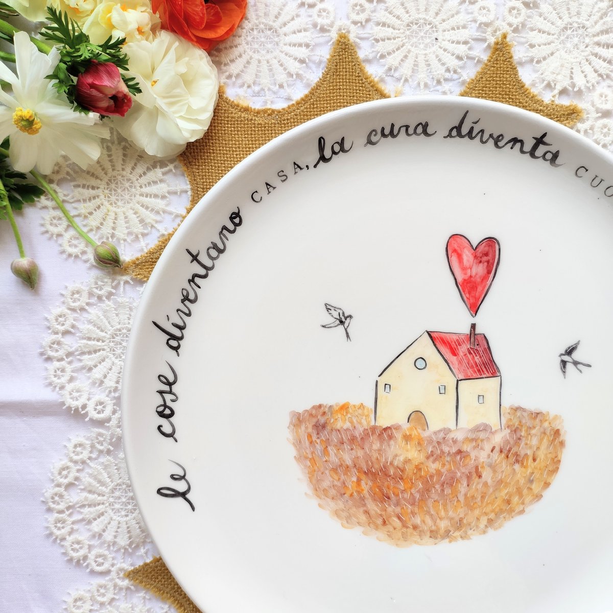 PIATTO - LE COSE DIVENTANO CASA, LA CURA DIVENTA CUORE, I DONI ... PIATTO - LE COSE DIVENTANO CASA, LA CURA DIVENTA CUORE, I DONI ...