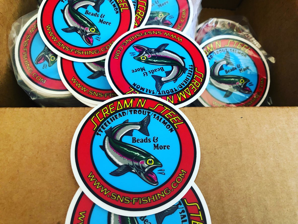 Stickers | SNS Fishing AKA Scream’n Steel