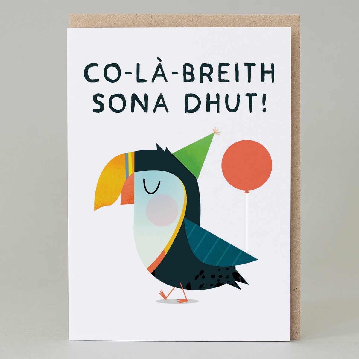 Puffin Co-là-breith sona dhut (Card) | Eat Haggis