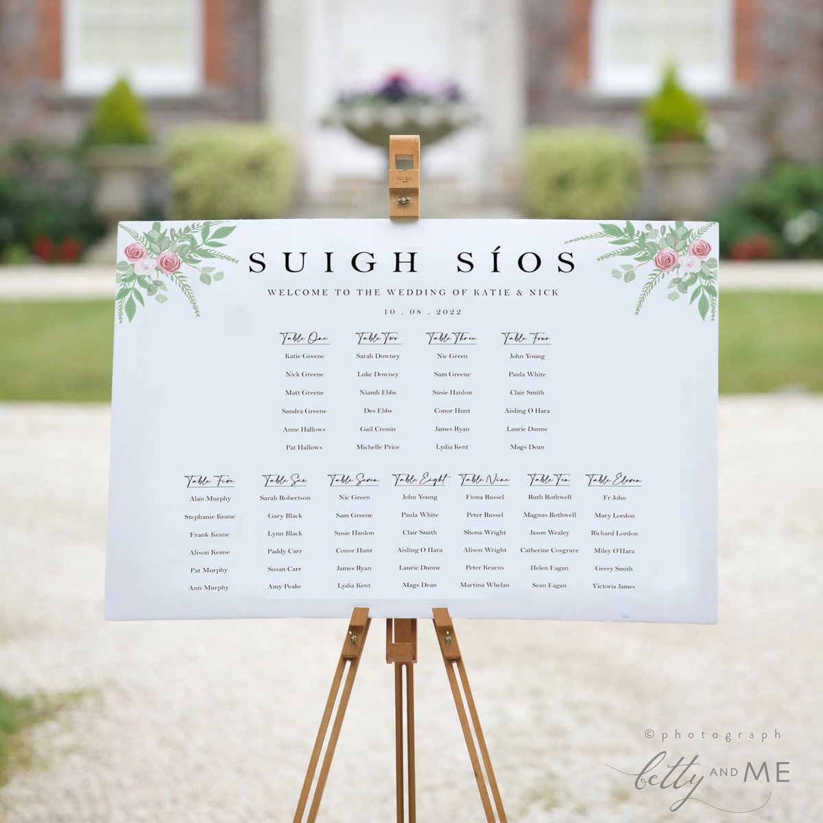 Wedding Table Plan Examples | Fingerdoodles