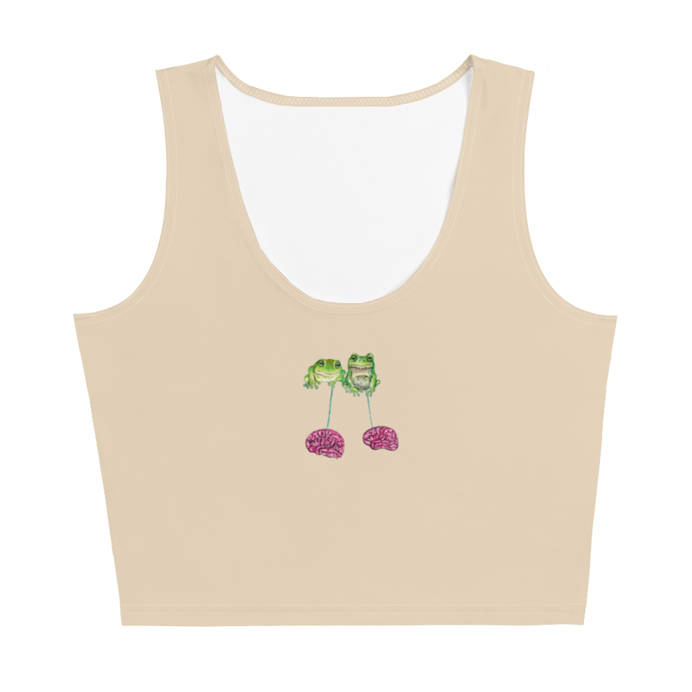 Frog crop top | BRAINSOUP.