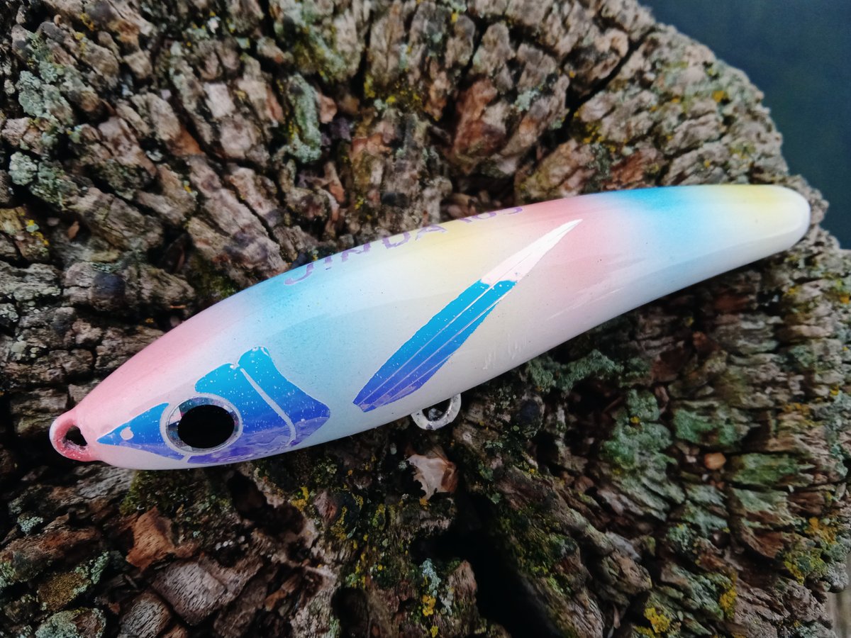 StickBait Lalandi 105 Mark II (Rainbow Pattern) | Jinda Tackle Custom ...