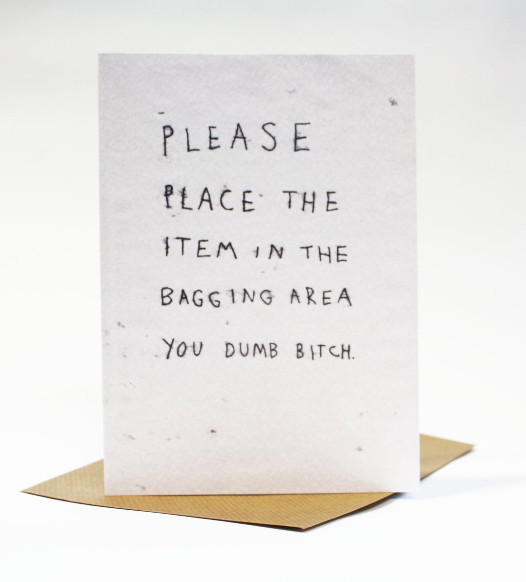 Bagging Area Card | sarahofthenorth