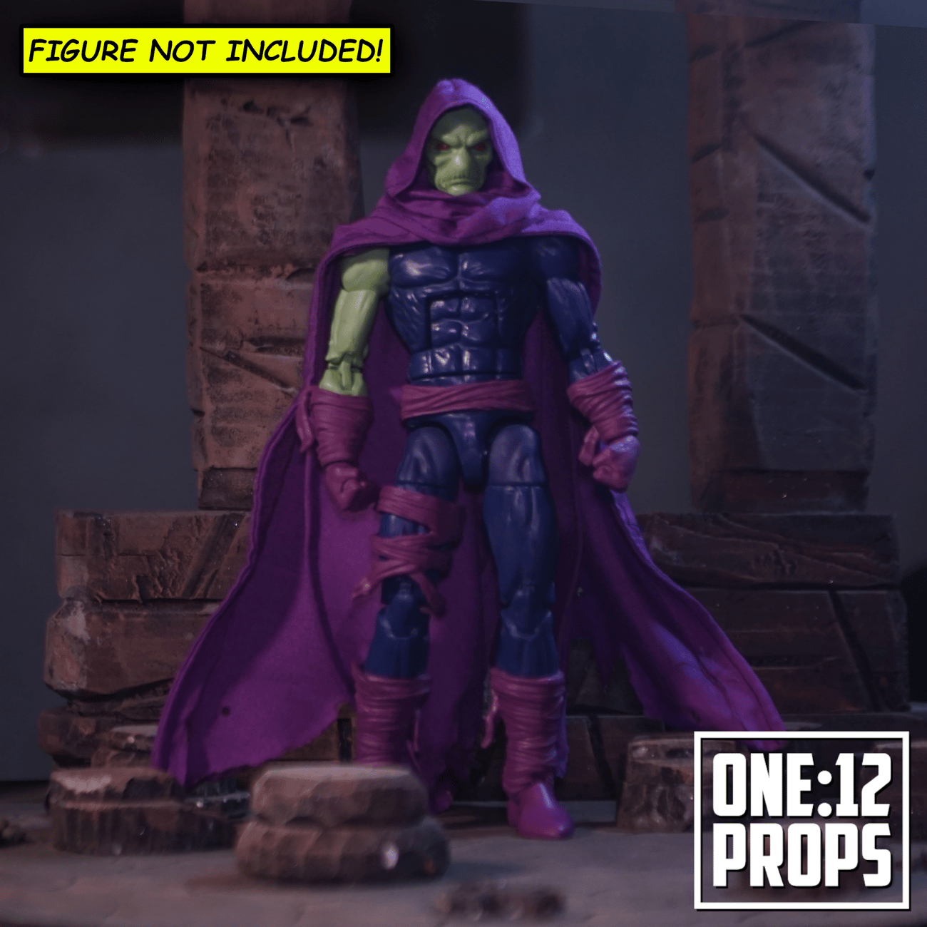 Custom Wired Cape for Marvel Legends Sleepwalker | one12props
