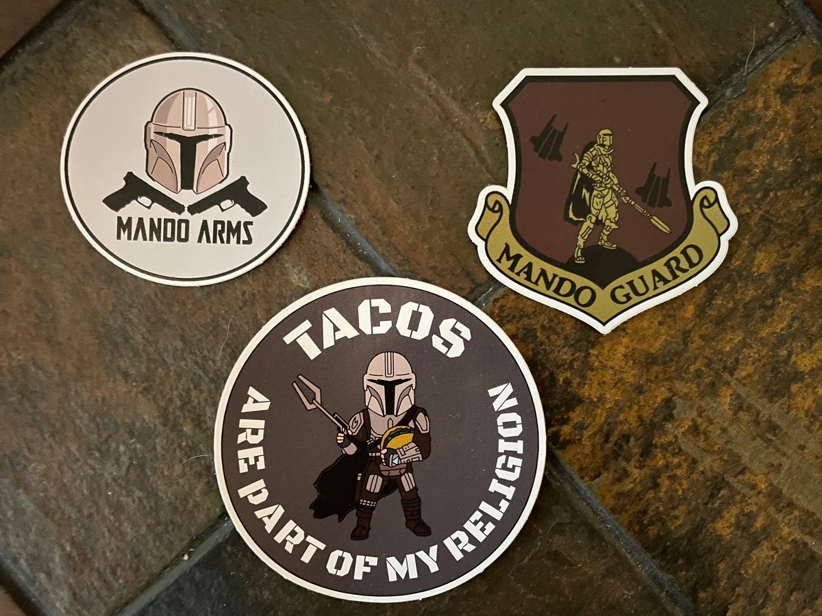 Mando Arms Sticker Pack | MandoArms