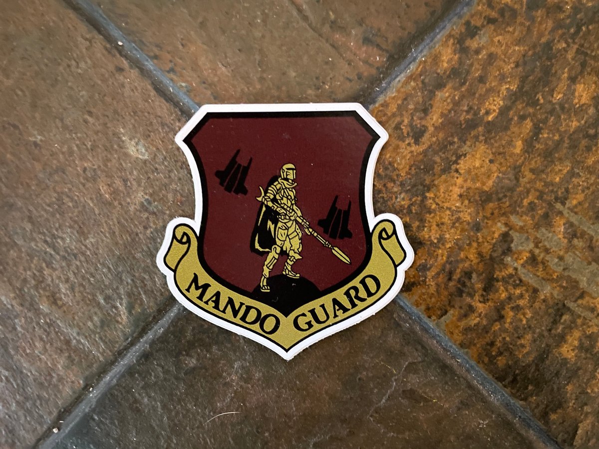 Mando Guard Sticker | MandoArms