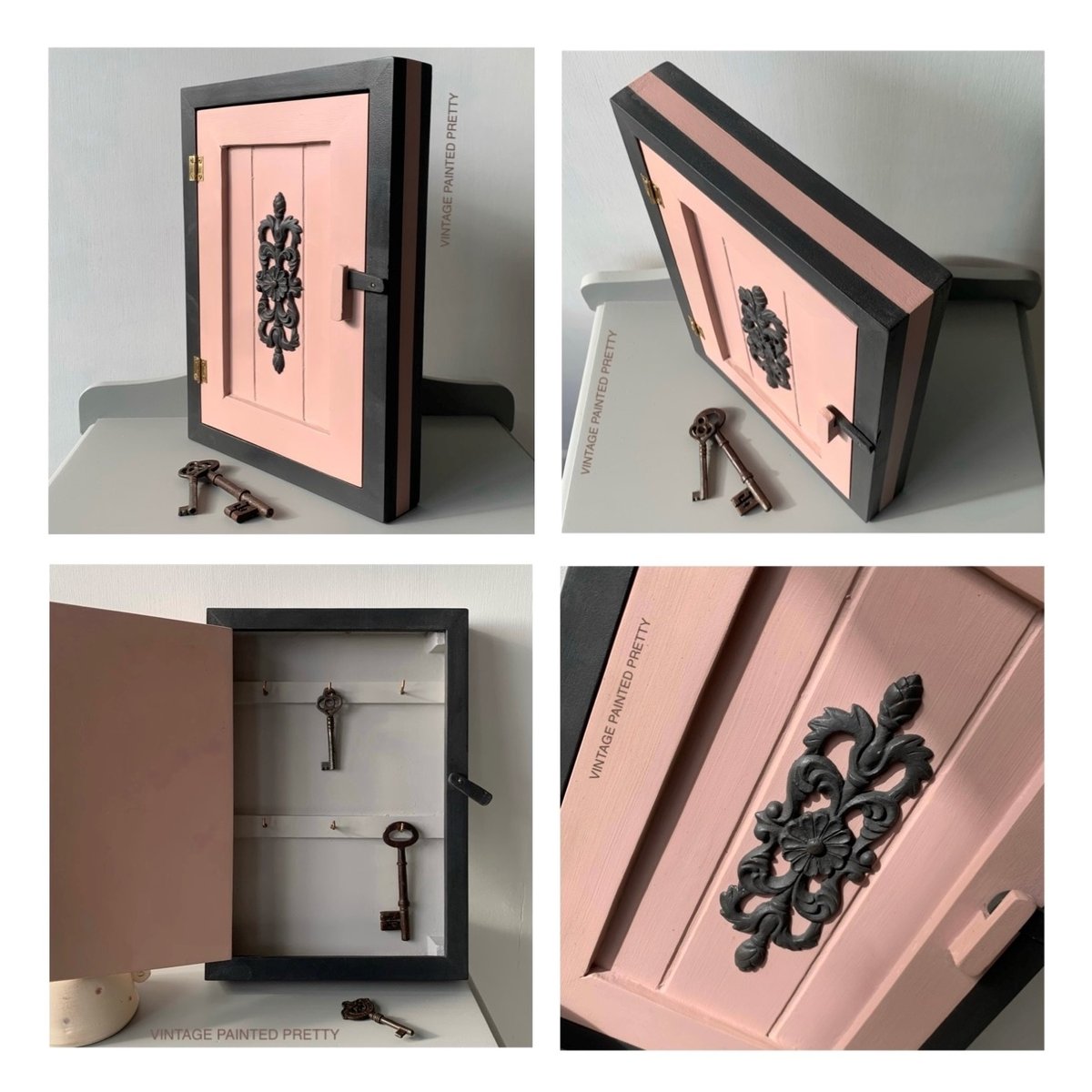 Key Cupboard | Vintage Painted Pretty