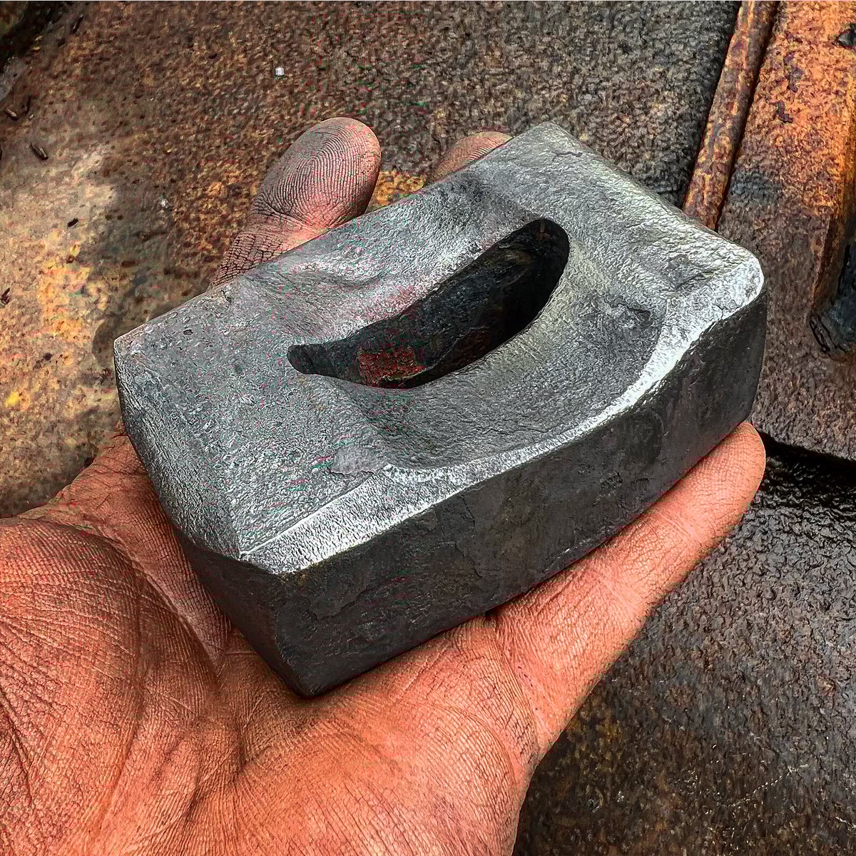 Handforged hatchet Bolster (Made to order) | Coal Township Forge