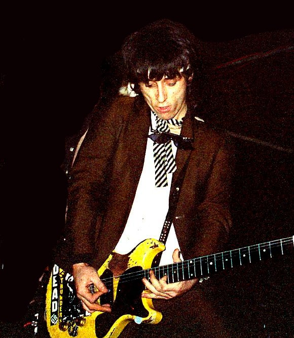 Johnny Thunders guitar stickers Dead or Alive vinyl decal Gibson Les ...