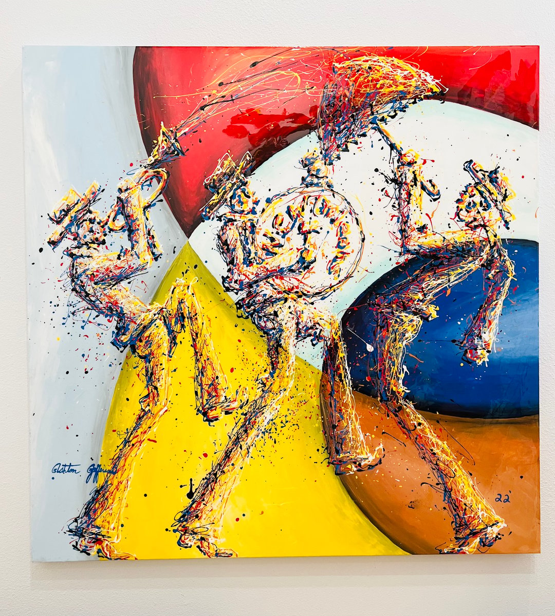 Ashton's Art — Abstract Splash 9