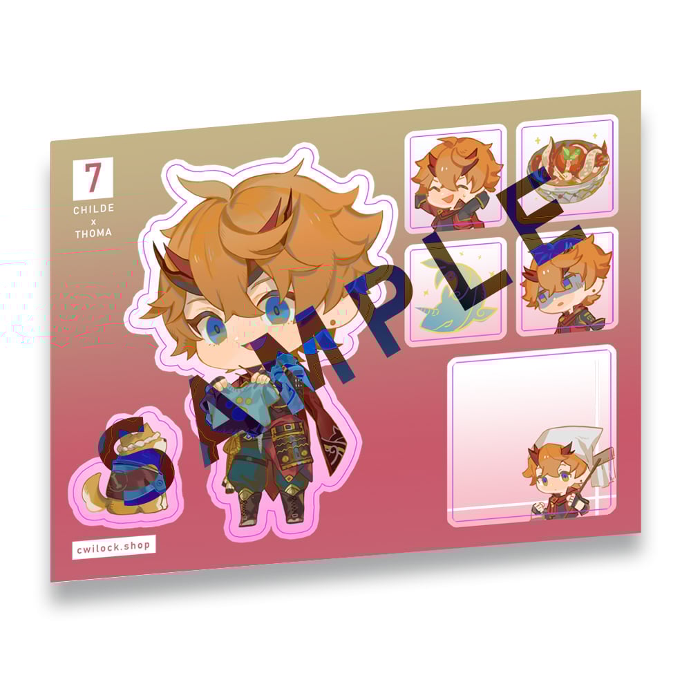 Childe Sticker Sheet | cwilock
