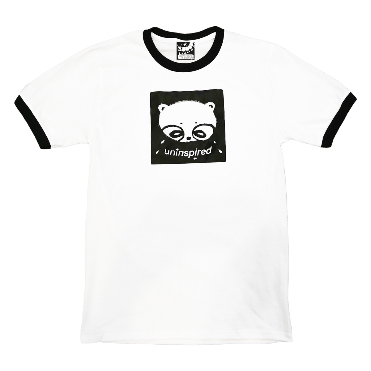 uninspired logo ringer tee | uninspired4ever
