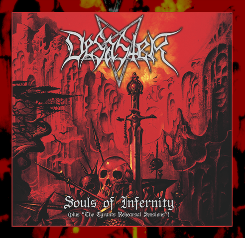 DESASTER „Souls of Infernity (The Tyrants Rehearsal Sessions)“ CD ...