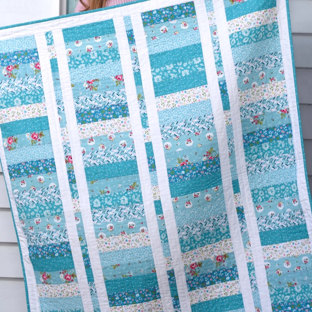 Layer Cake Coin Quilt | She Quilts Alot