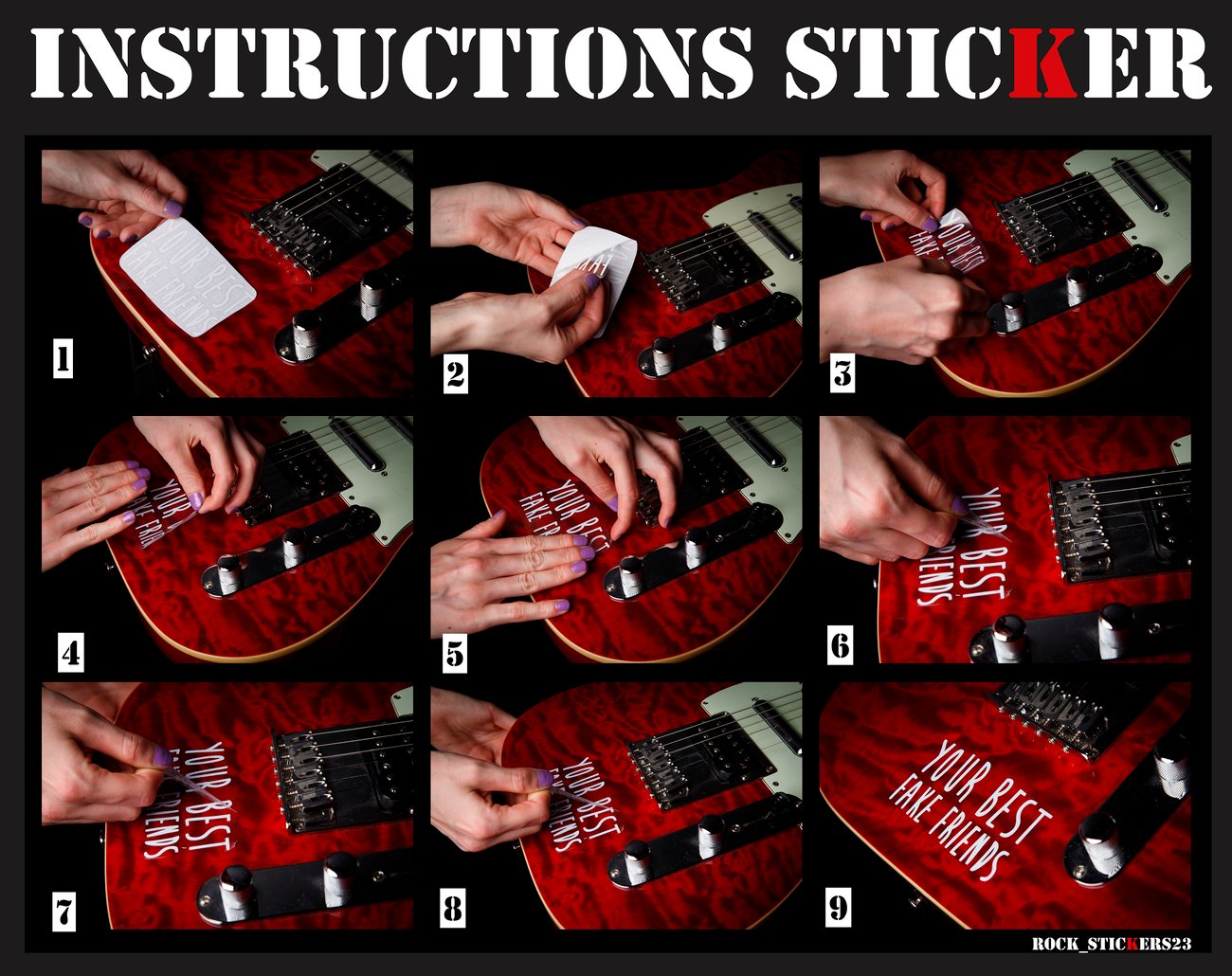 U2 autographs stickers vinyl Bono, The Edge, Adam Clayton,Larry Mullen ...