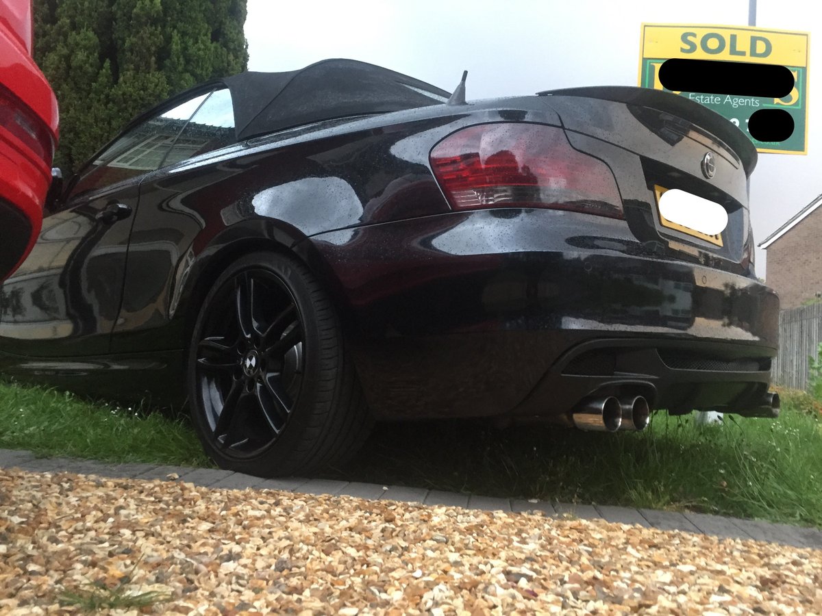 BMW 1 SERIES E82 E88 REAR BOOT TRUNK LIP SPOILER M PERFORMANCE LIP ...