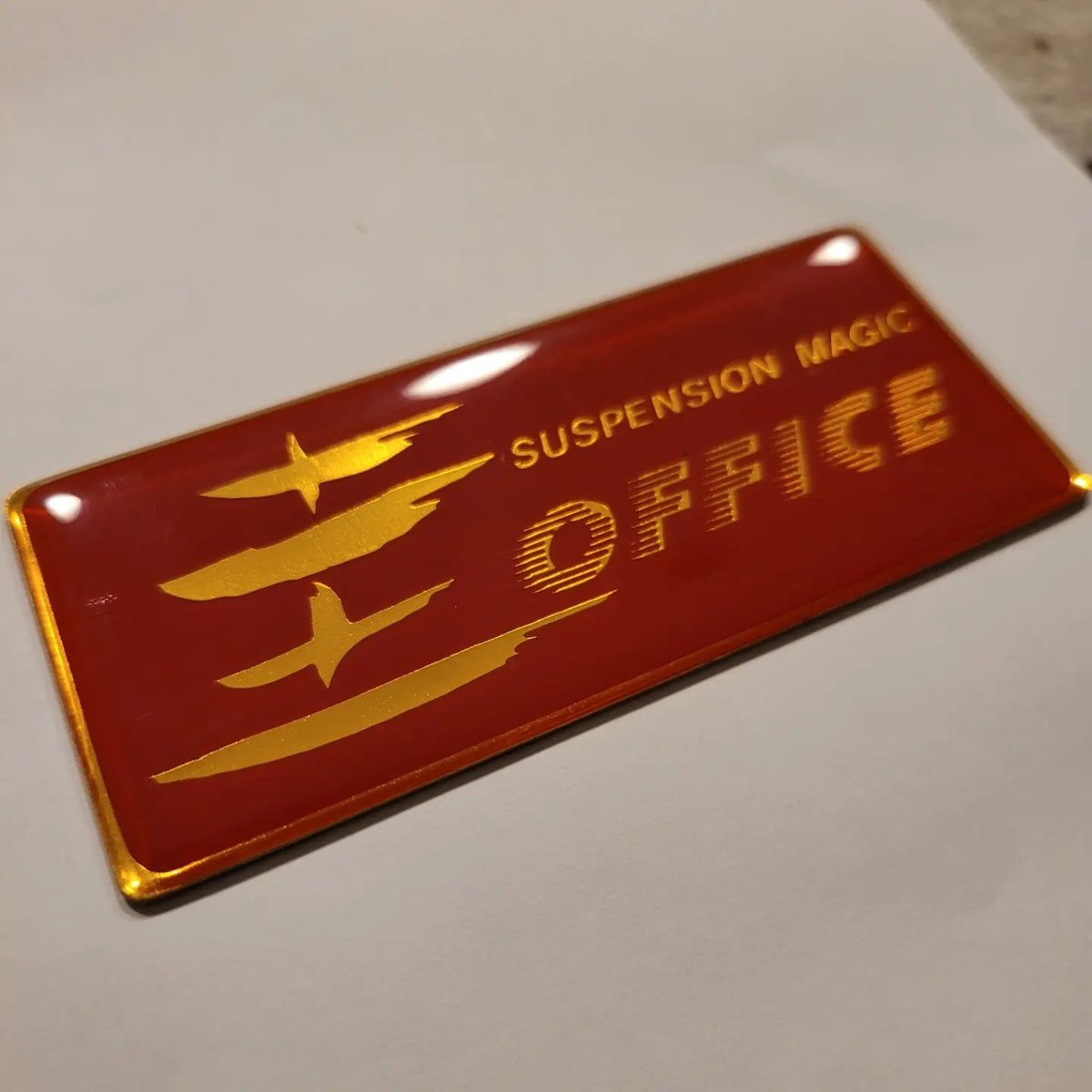 Kei Office Suspension Magic Heavy Metal Token Emblem | Toji Shoppu