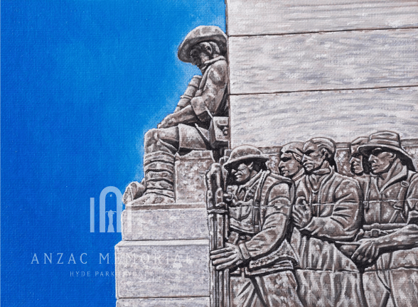 Print | Anzac Memorial Study by Cory Rinaldi | A4 | Anzac Memorial Shop