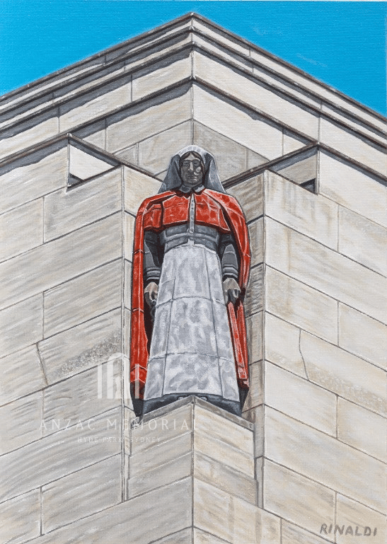 Print | The Matron by Cory Rinaldi | A4 | Anzac Memorial Shop
