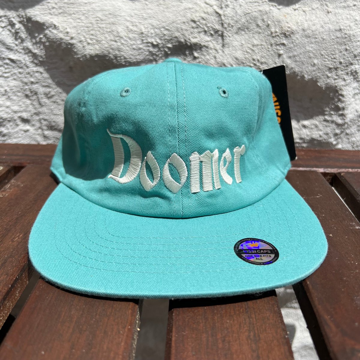DOOMER CAP W/ ADJUSTABLE BUCKLE CLOSURE (DARK MINT) | Perpetual Doom