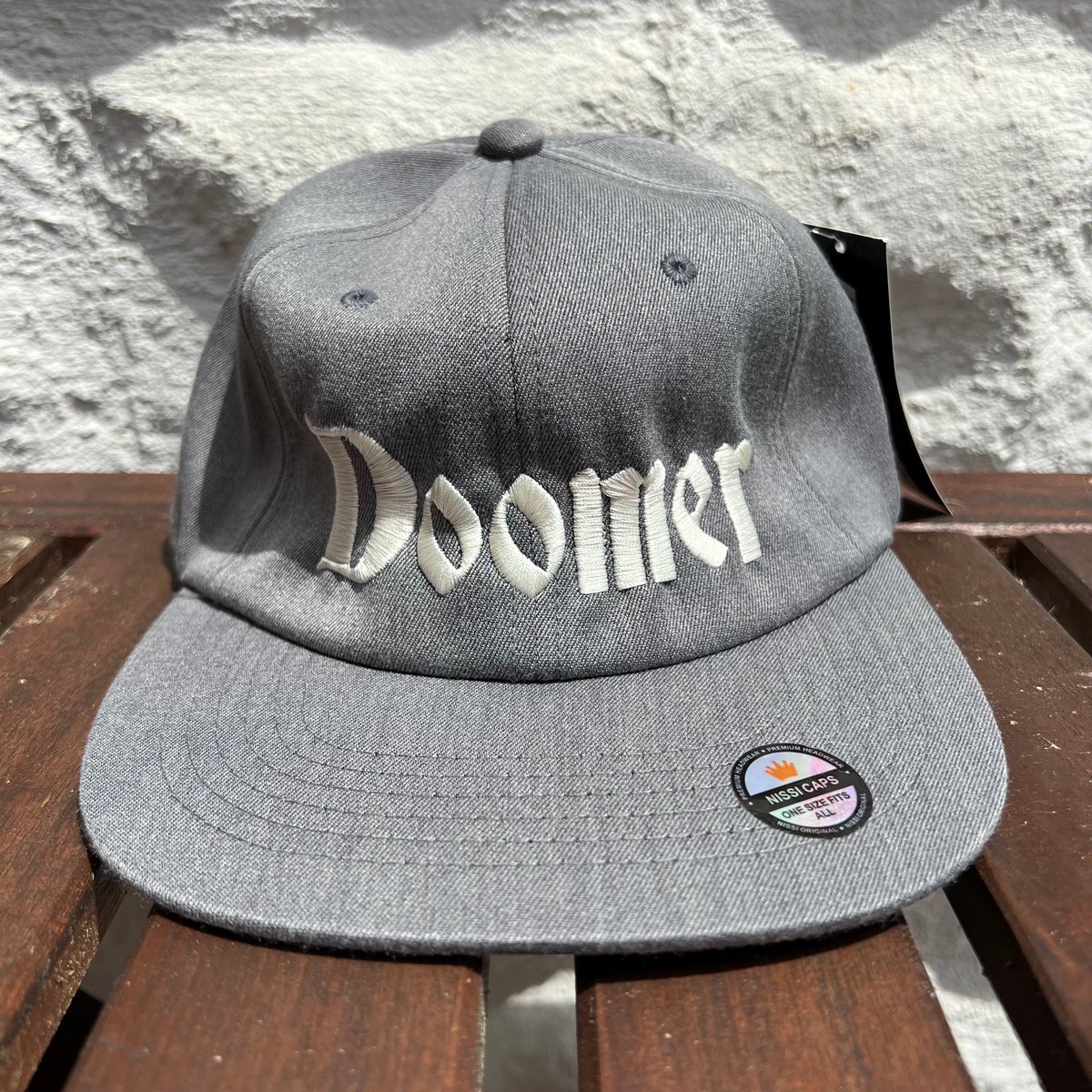 Doomer Cap w/ Adjustable Buckle Closure (Grey) | Perpetual Doom