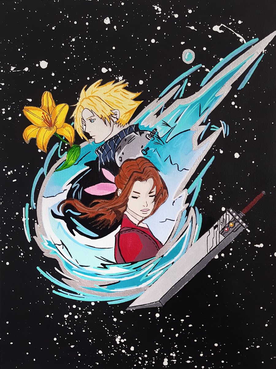 "FINAL FANTASY VII COVER ART" | ARM3D