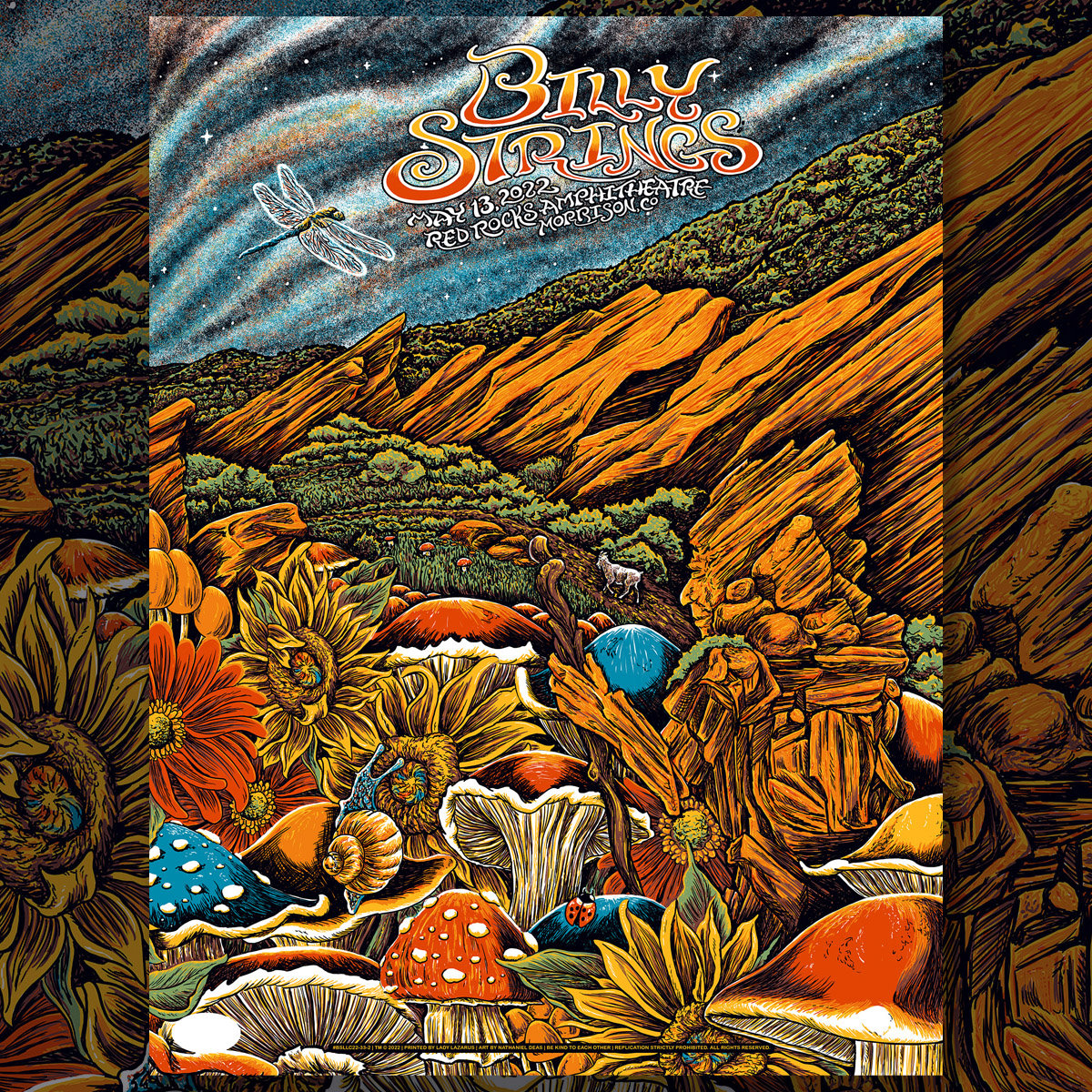 Billy Strings May 13, 2022 Red Rocks (Night 2) | bourbon sunday