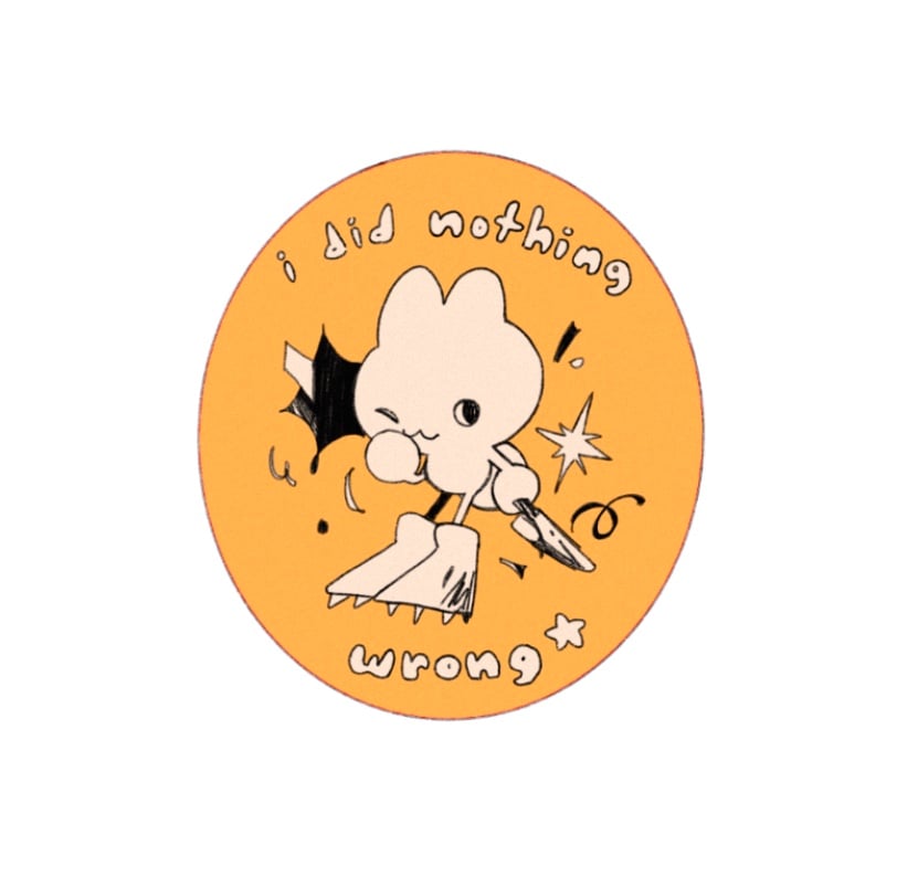 innocent sticker | kqyogurt
